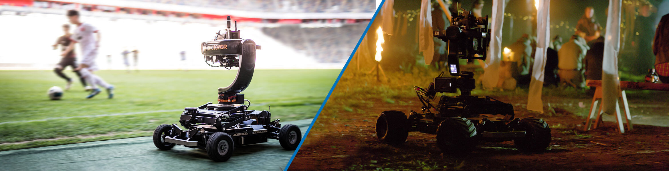 Remote Modular Camera Dolly Systems. The AGITO & M-Series