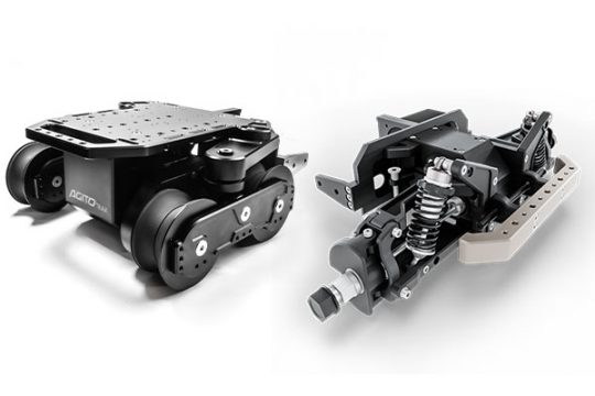AGITO Modular Dolly System. On Track or Free Roaming