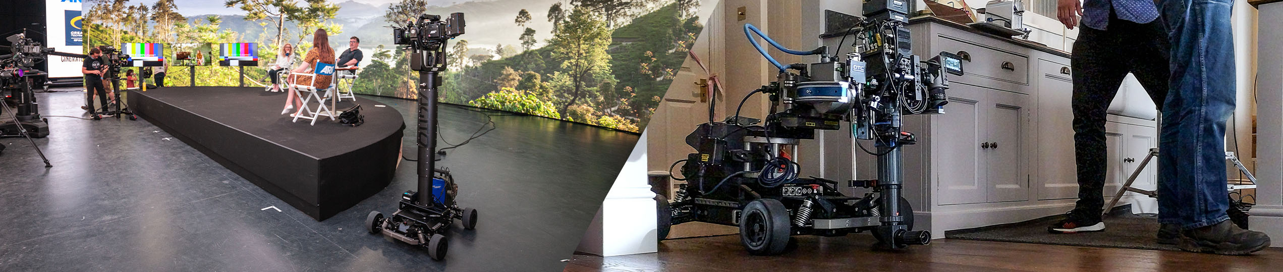 Remote Modular Camera Dolly Systems. The AGITO & M-Series