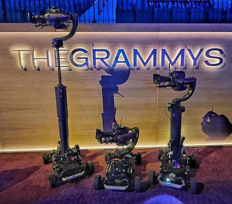 THE GRAMMYs AIR LIVE WITH THREE AGITO SPORT MODULAR DOLLY SYSTEMS ...