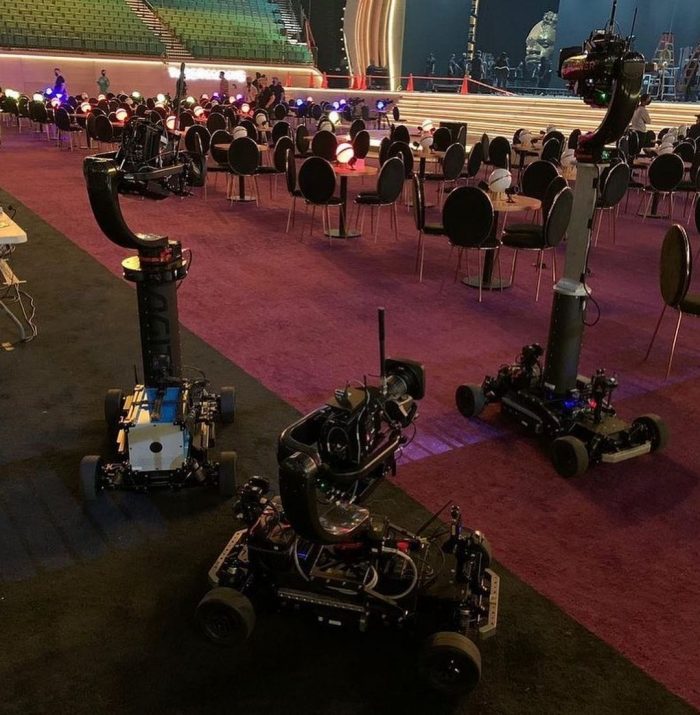 THE GRAMMYs AIR LIVE WITH THREE AGITO SPORT MODULAR DOLLY SYSTEMS ...